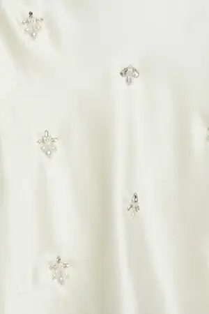 Retrofete Dotty Embellished Mini Dress