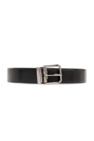 Dolce & Gabbana Leather Belt - Black