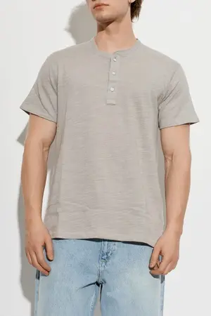 Rag & Bone T-shirt With Raw Edge Finish