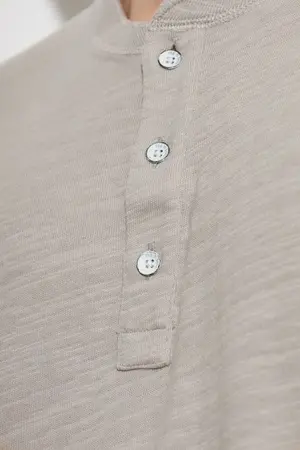 Rag & Bone T-shirt With Raw Edge Finish