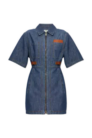 Fendi Short Dress With Pockets