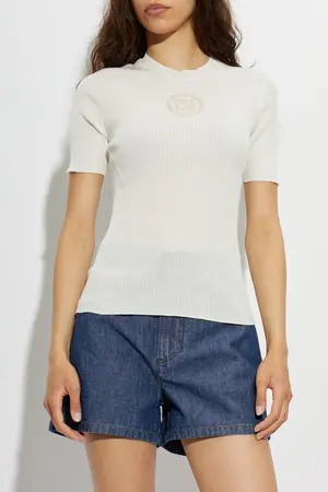Fendi Fitted Cut Top