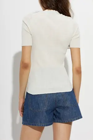 Fendi Fitted Cut Top