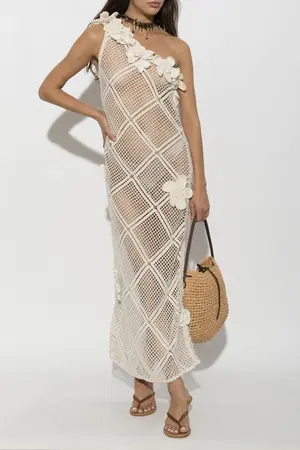 JW Anderson One-shoulder Crochet Dress