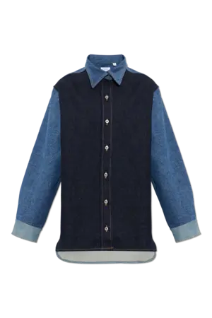 Off-White Denim Shirt - Navy Blue