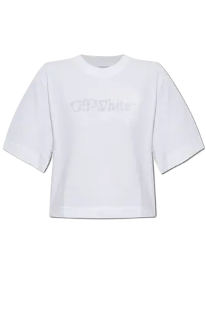 Off-White Short Loose-fit T-shirt - White