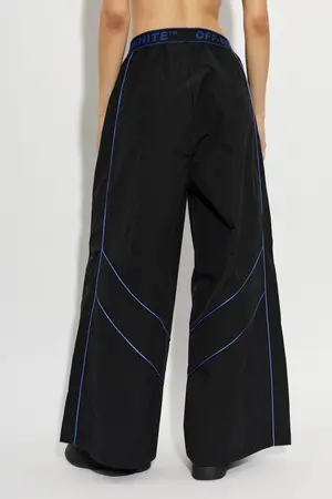Off-White Straight-leg Nylon Pants