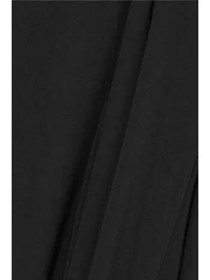 Norma Kamali Stretch-jersey Turtleneck Wide-leg Jumpsuit