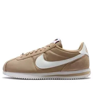 Nike Nike Cortez Textile Sneakers British Khaki/black/safety Orange