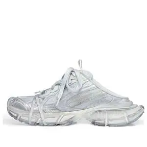 Balenciaga 3xl Mules 'silver White