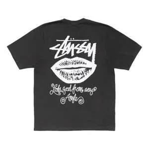 StÜssy Any Angle T-shirt Pigment Dyed - Faded Black