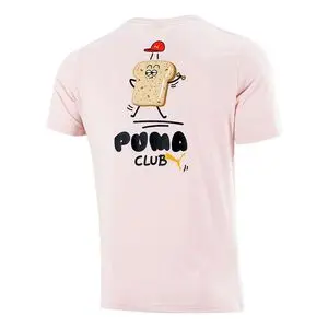 PUMA Club Graphic T-shirt - Pink