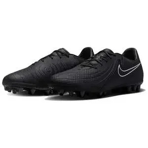 Nike Phantom Gx 2 Academy Ag Shadow Pack Lace-up Athletic Sneakers - Black/silver