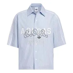 Adidas Aoa Button Up Shirt Asia Sizing - Night Indigo