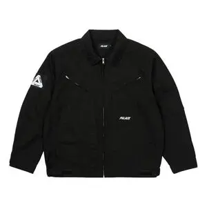PALACE Aviator Jacket - Black/white