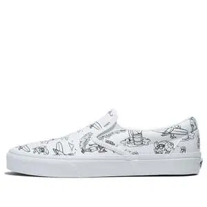 VANS Classic Slip-on Sneakers With Graphic Print