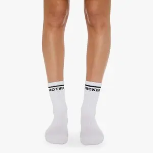 MOTHER The Mf Pilates Sock - White