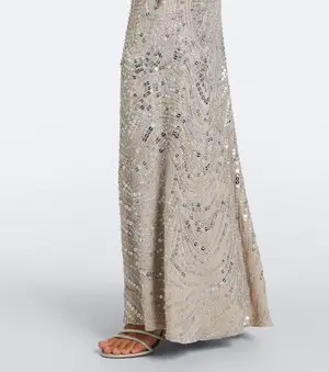 Jenny Packham Arizona Embellished Gown