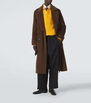 UMIT BENAN Julian Virgin Wool Straight Pants