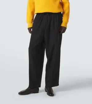 UMIT BENAN Julian Virgin Wool Straight Pants