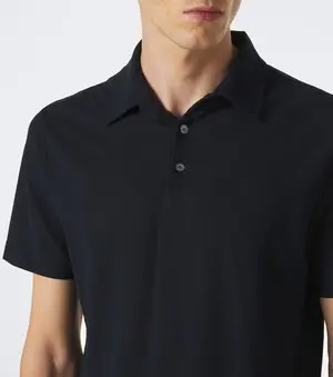 SLOWEAR Cotton Jersey Polo Shirt