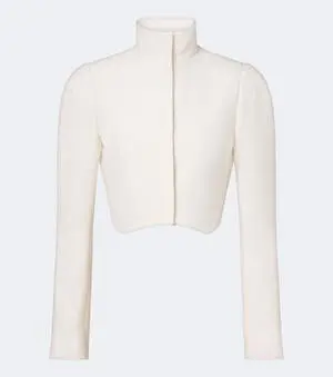 Alaia Button Detailed Outerwear For Women