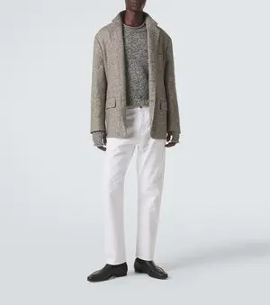 UMIT BENAN Ricky Cashmere Rollneck Sweater - Grey