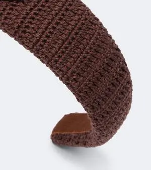 Prada Crochet Headband