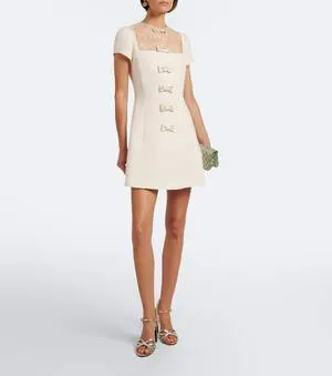 Valentino Garavani Crepe Couture Dress - White