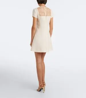 Valentino Garavani Crepe Couture Dress - White