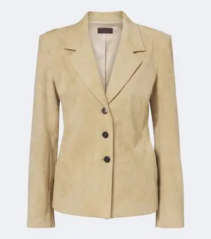 Stouls Helly Suede Blazer - Beige