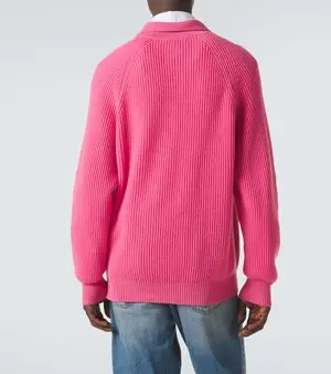 UMIT BENAN Diana Cashmere Polo Sweater