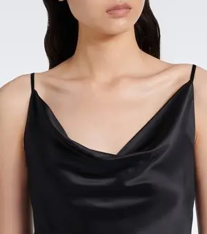 Acne Studios Satin Camisole - Black