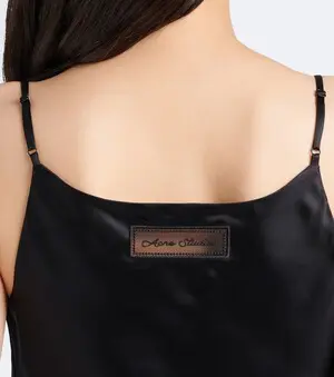Acne Studios Satin Camisole - Black