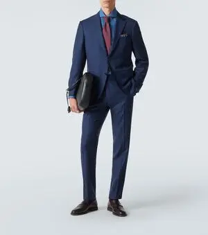Canali Wool Suit - Blue