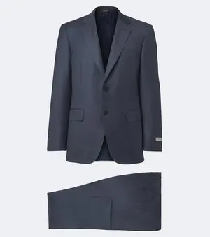 Canali Wool Suit - Blue