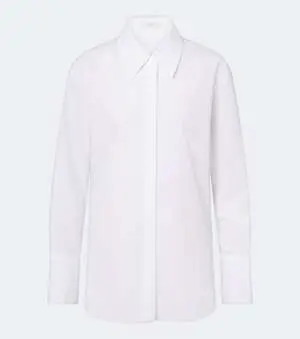 JOSEPH Nellie Cotton Poplin Shirt - White