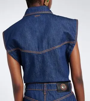 Versace Denim Minidress