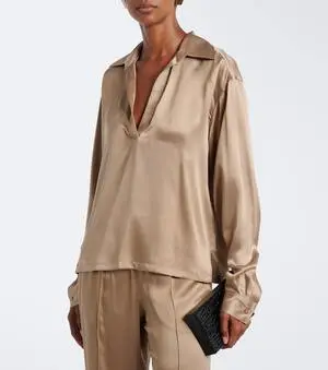TOM FORD Silk Satin Blouse