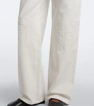 Loewe Anagram Wide-leg Jeans