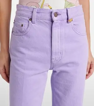 Chloé Straight Jeans - Purple