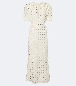 Alessandra Rich Off The Shoulder Day Dresses