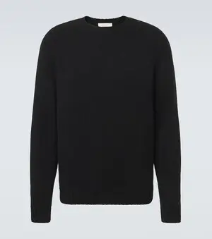 UMIT BENAN Milano Cashmere Crewneck Sweater - Black