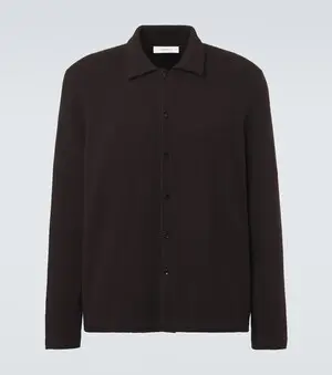 UMIT BENAN Winter Sunset Wool And Silk Overshirt