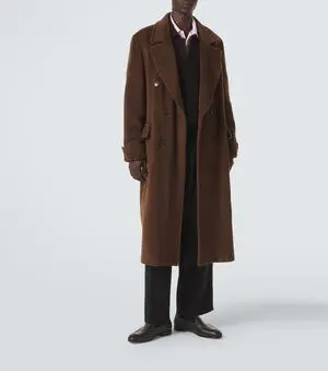 UMIT BENAN Winter Sunset Wool And Silk Overshirt