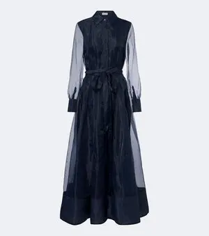 Simkhai Montgomery Shirt Dress - Blue