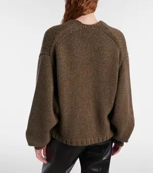 Khaite Axel Oversized Cashmere Cardigan