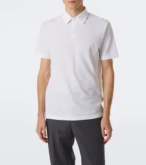 SLOWEAR Cotton Jersey Polo Shirt