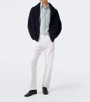 UMIT BENAN Cashmere And Silk Cardigan