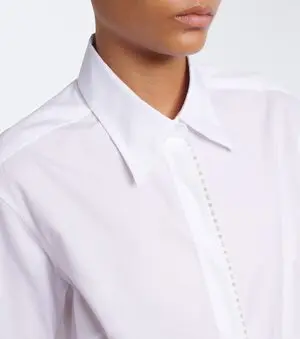 Eleventy Cotton And Silk Poplin Shirt